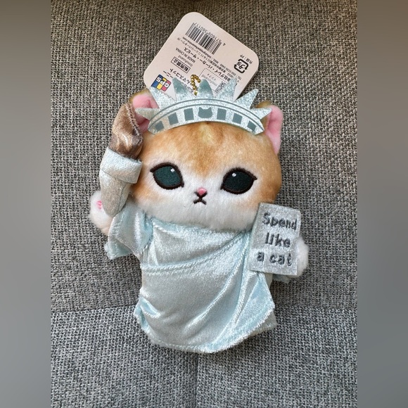 Mofusandcats | Cat | Mofusand Travel The World Edition Liberty Cat ...